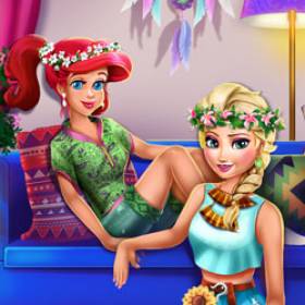 Princess Movie Night - Free game at Playpink.com
