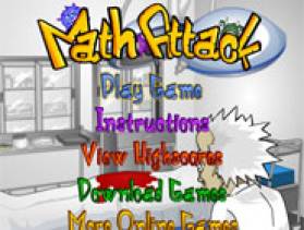 Jeu Math Attack sur Jeux.com